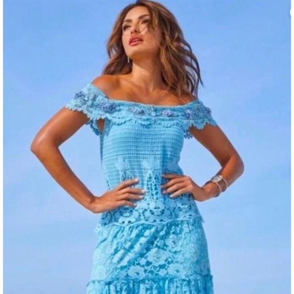 Boston Proper | Dresses | Nwot Boston Proper S Off The Shoulder Lace ...